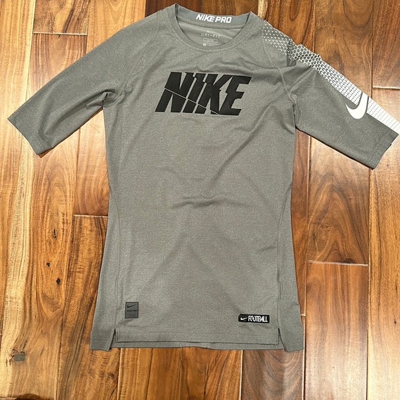 Nike | Shirts | Mens Nike Pro Fitted Football Shirt | Poshmark